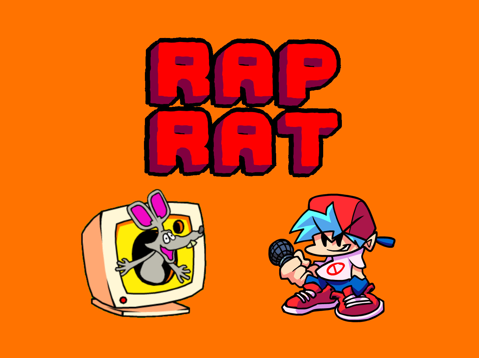 Rap Rat Mod Mod for Friday Night Funkin' | FNF Mods