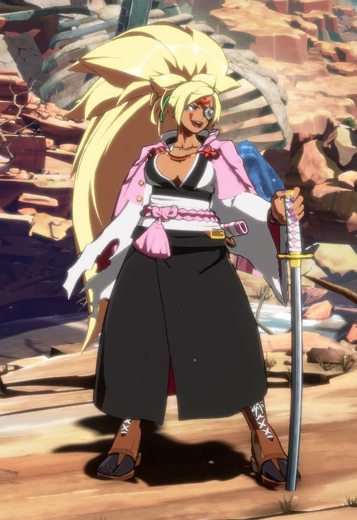 Gyaru Baiken - Kawaii Mod Mod for GUILTY GEAR -STRIVE- | GGST Mods