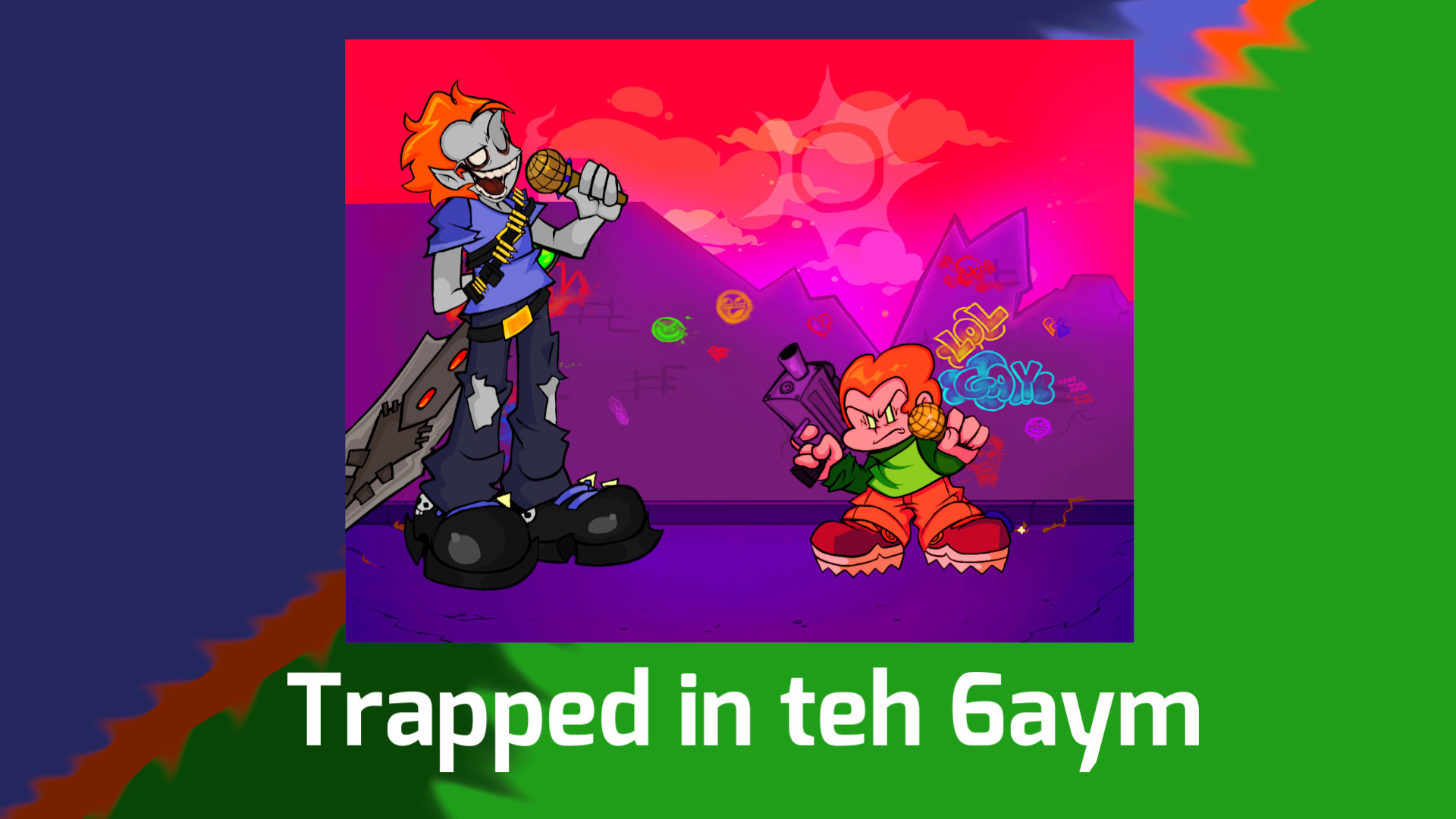 Friday Night Shootin'|Trapped in teh 6aym TS Remix Mod for Friday Night ...