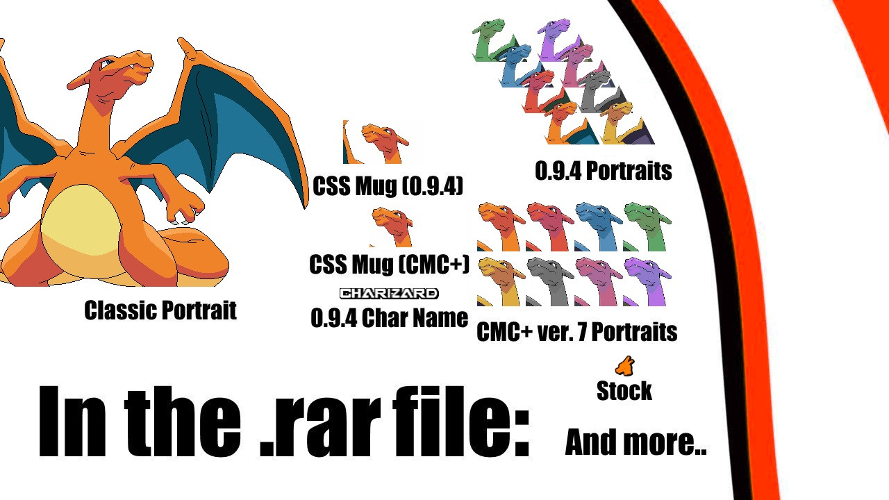 Charizard GFX Mod for Super Smash Bros. Crusade | SSBC Mods