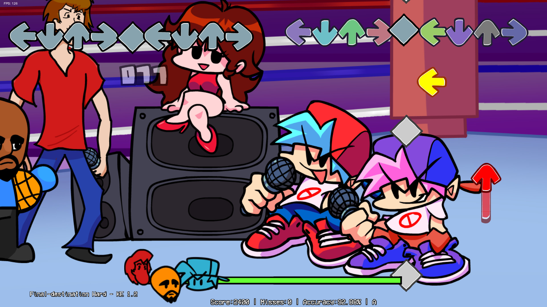 Final Destination but B-Side BF helps you [Friday Night Funkin'] [Mods]