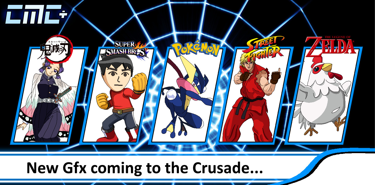 Gfx 5 Characters - Second Pack (CMC+/9.4) Mod for Super Smash Bros. Crusade | SSBC Mods