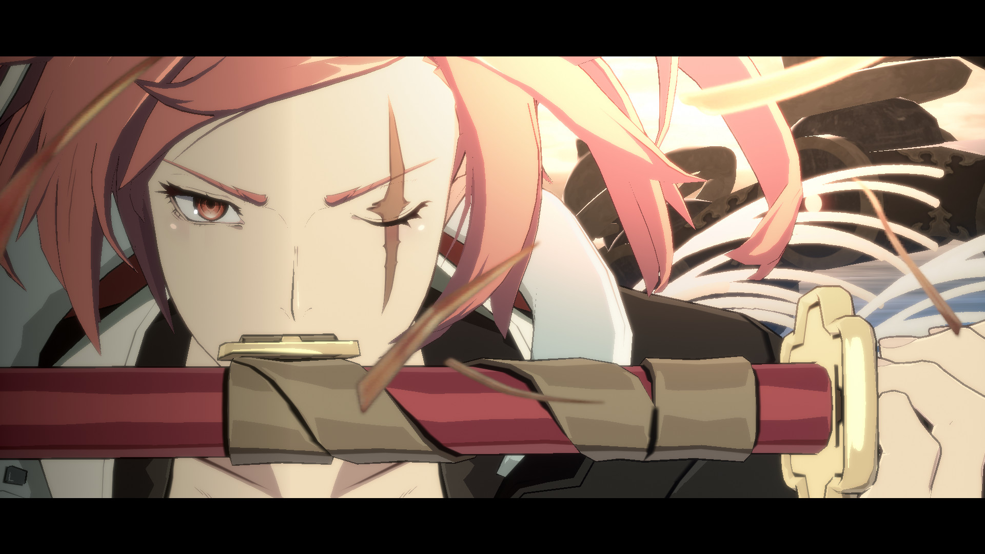 Baiken no eyepatch or tattoos Mod for GUILTY GEAR -STRIVE- | GGST Mods