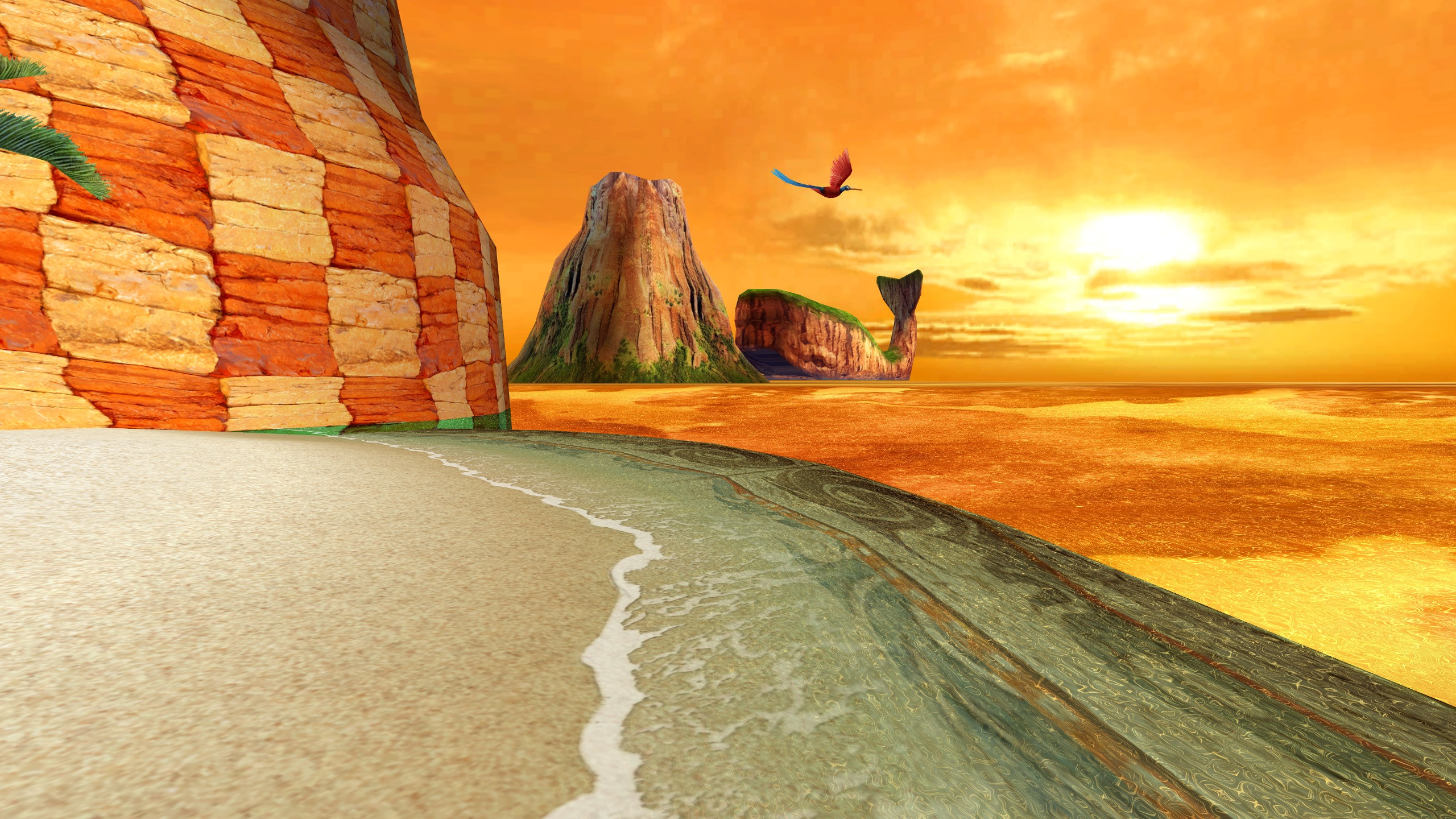 Sunset Hill [GameCube] Mod for Sonic Heroes | SH Mods