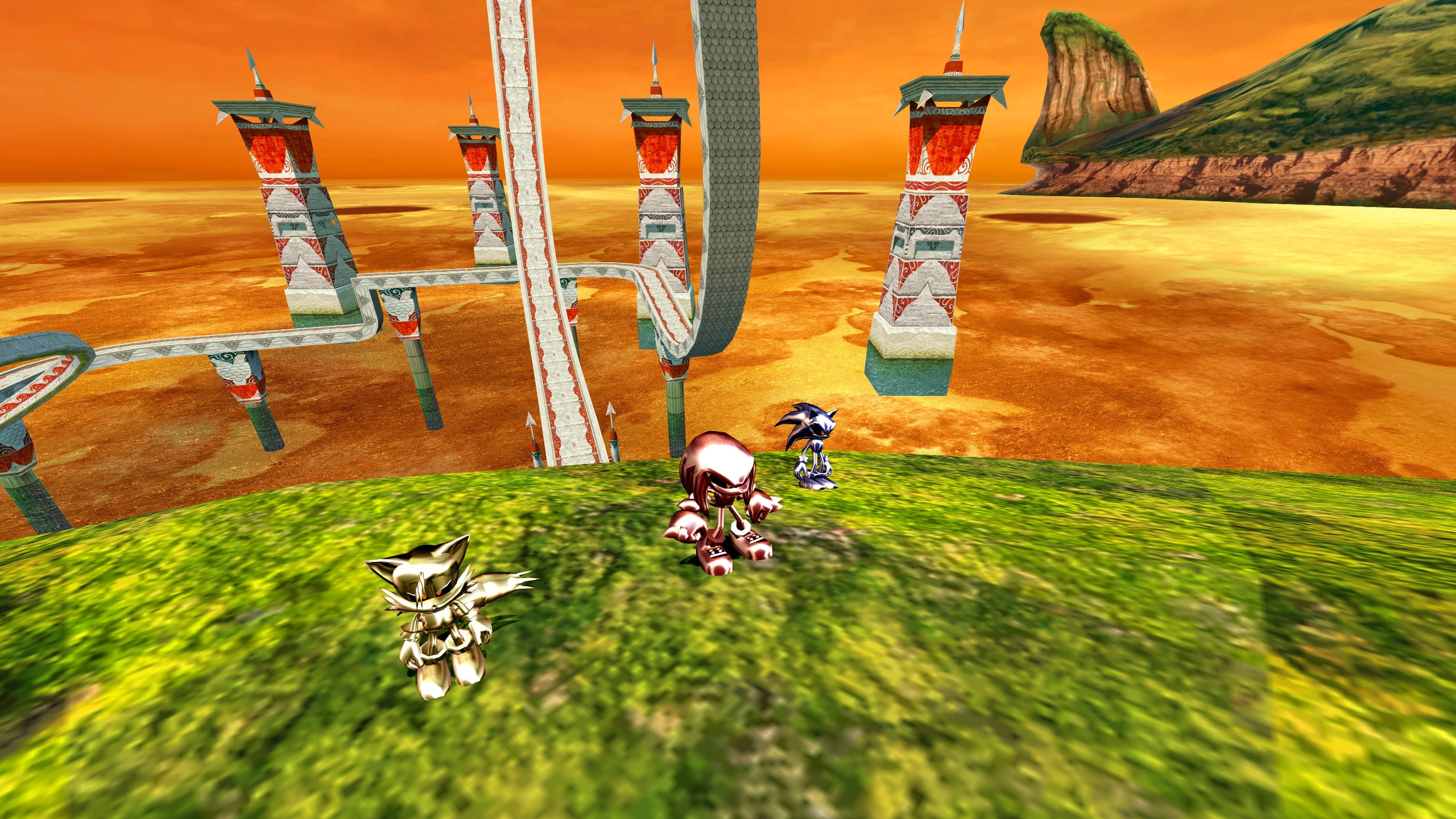Sunset Hill [GameCube] Mod for Sonic Heroes | SH Mods
