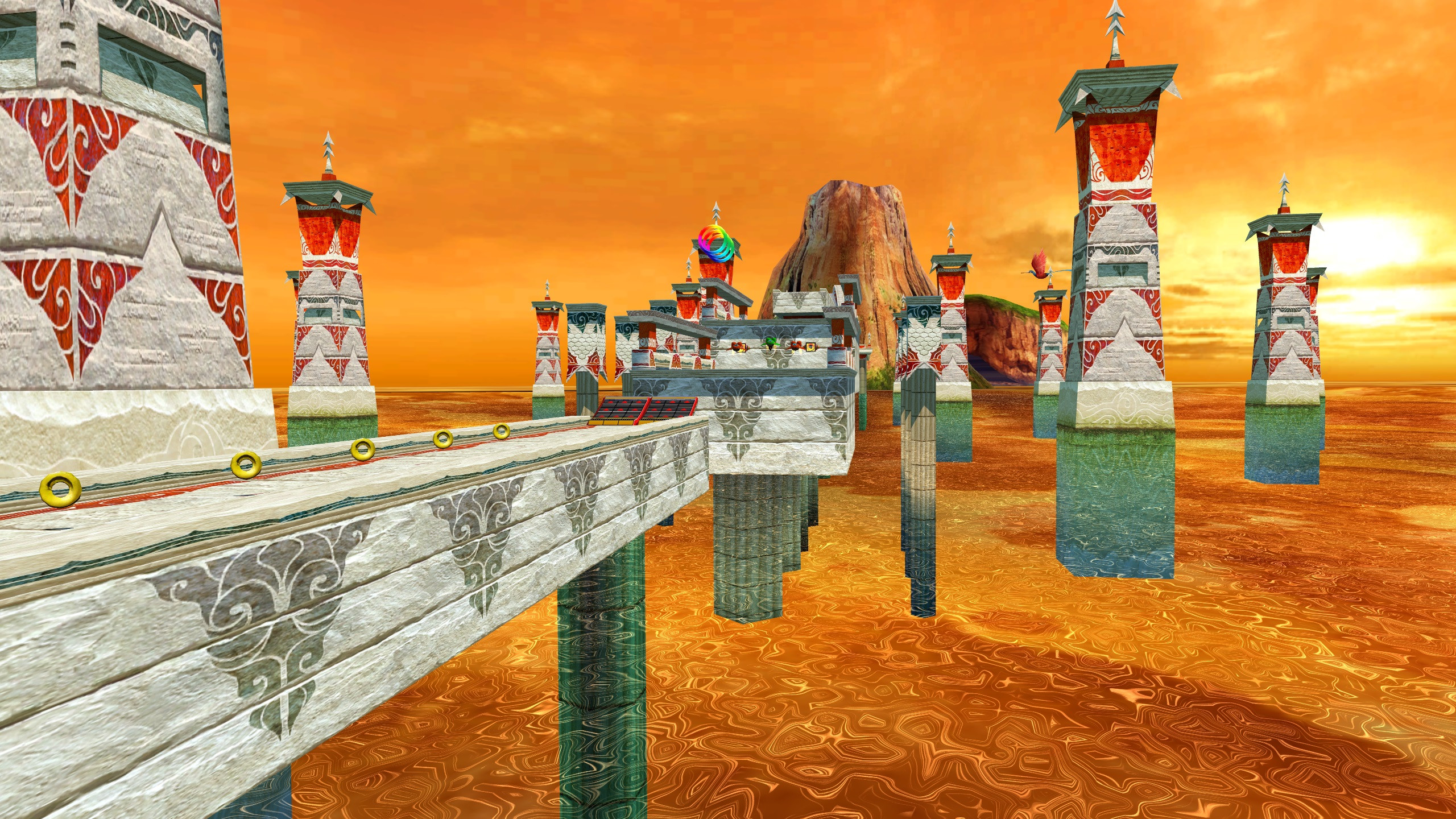 Sunset Hill [GameCube] Mod for Sonic Heroes | SH Mods