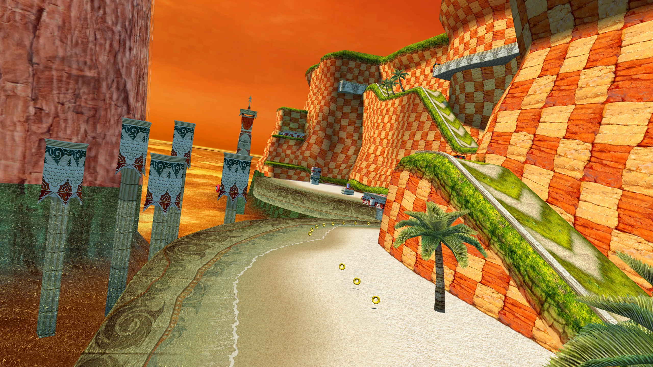 Sunset Hill [GameCube] Mod for Sonic Heroes | SH Mods