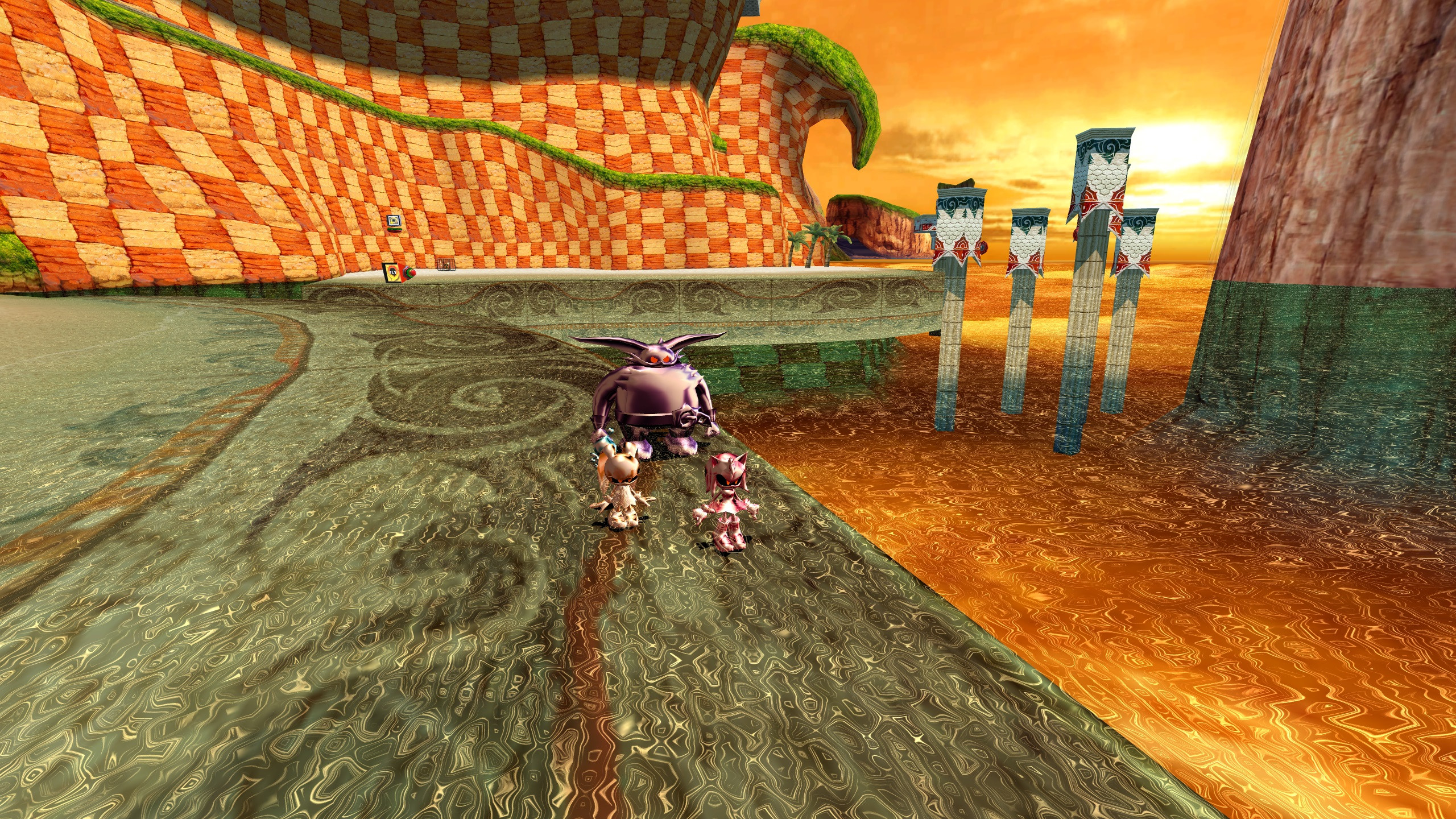 Sunset Hill [GameCube] Mod for Sonic Heroes | SH Mods