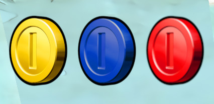Modern HD Coin Icons Mod for Super Mario Sunshine | SMS Mods
