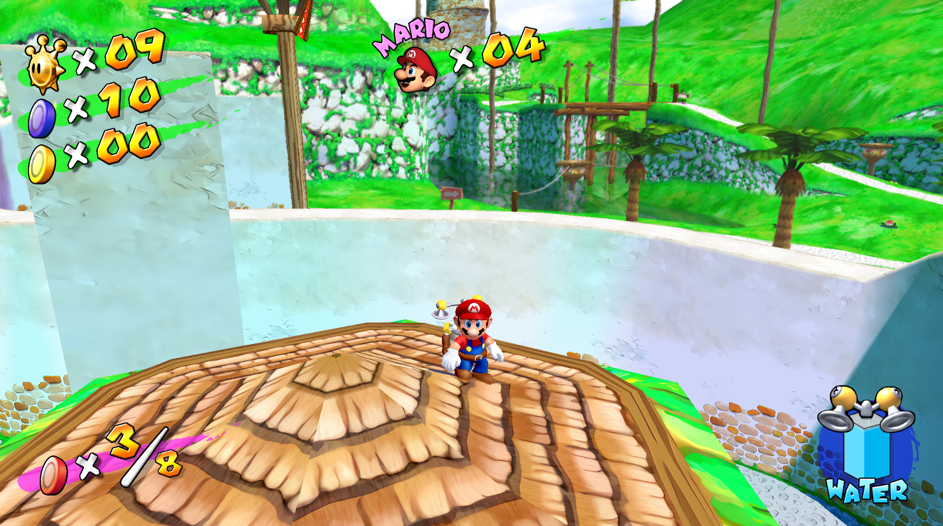 Modern HD Coin Icons Mod for Super Mario Sunshine | SMS Mods