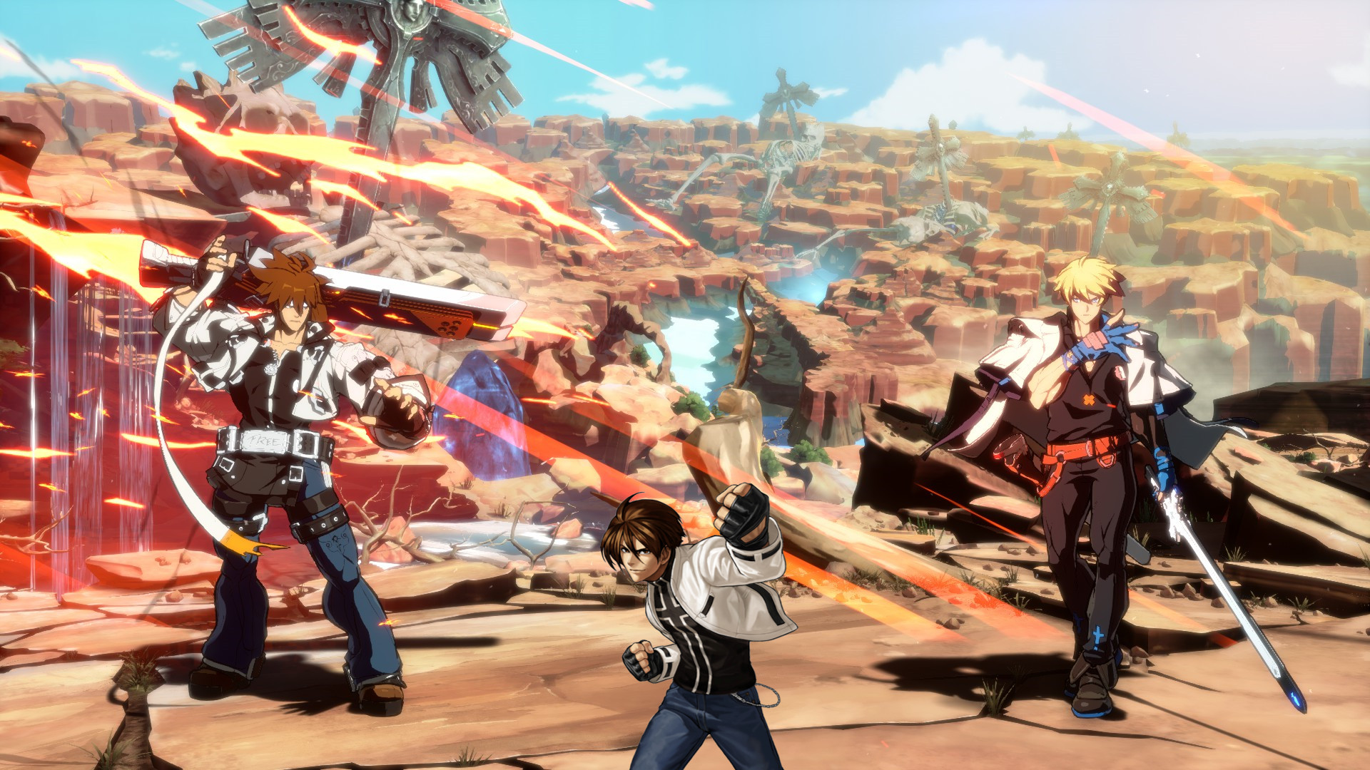 Guilty Gear Strive Sol with King of Fighters Kyo Colors | JCR Comic Arts