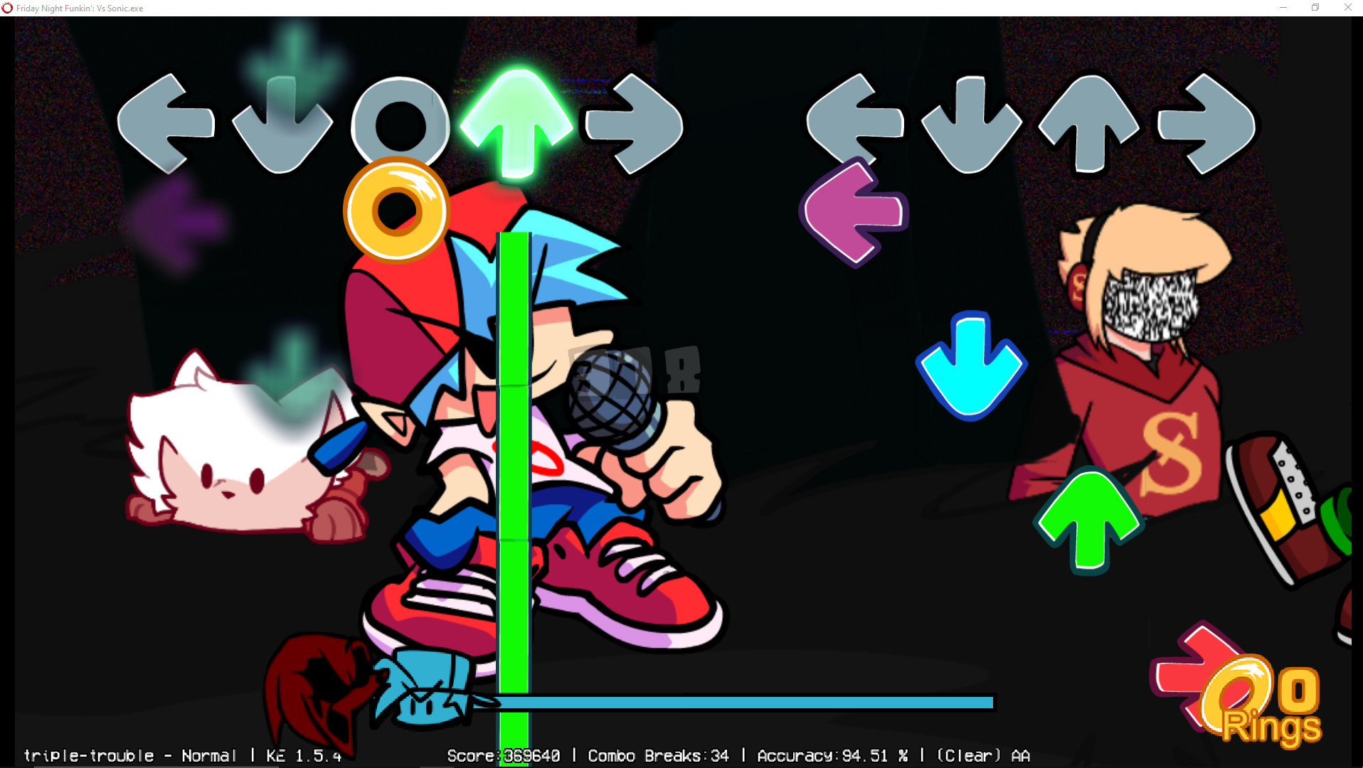 Triple Trouble Duet Mod for Friday Night Funkin' | FNF Mods