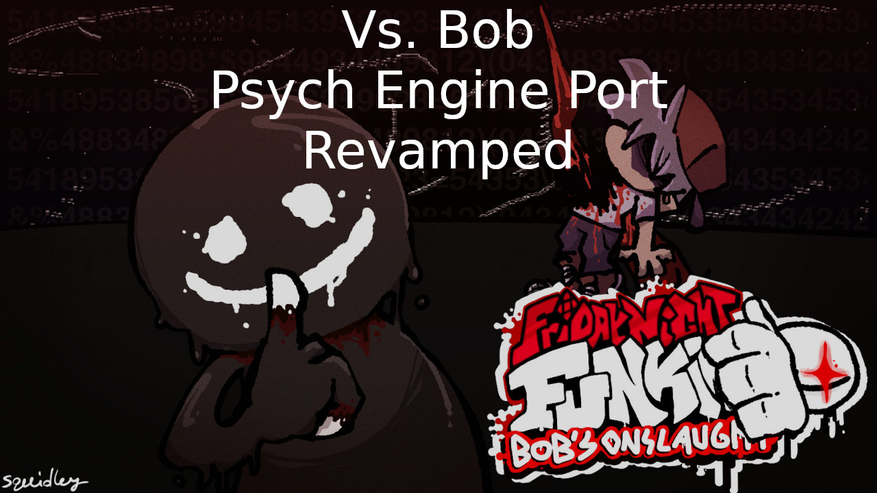 High-Effort V.S. Bob Psych Port Mod for Friday Night Funkin' | FNF Mods