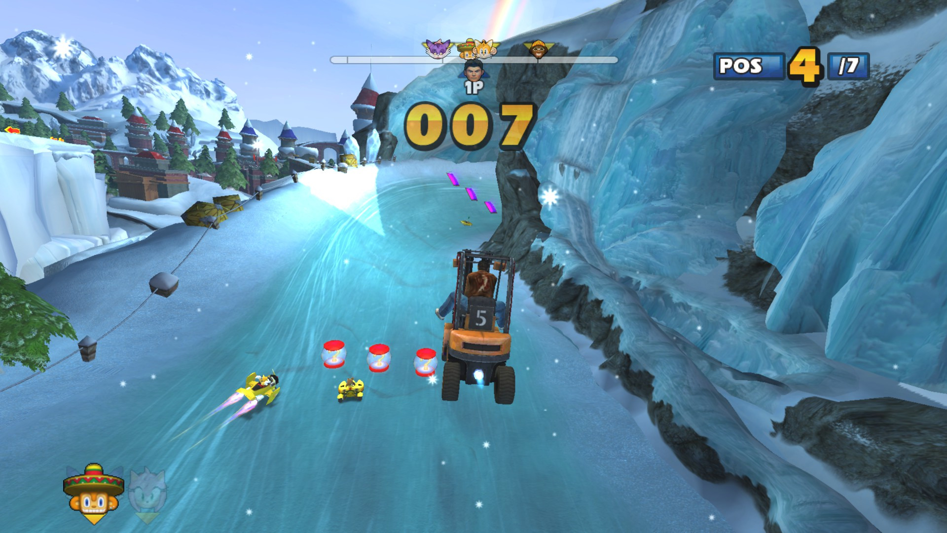 Ryo Forklift in Mission 3 Mod for Sonic & SEGA All-Stars Racing | S&ASR ...