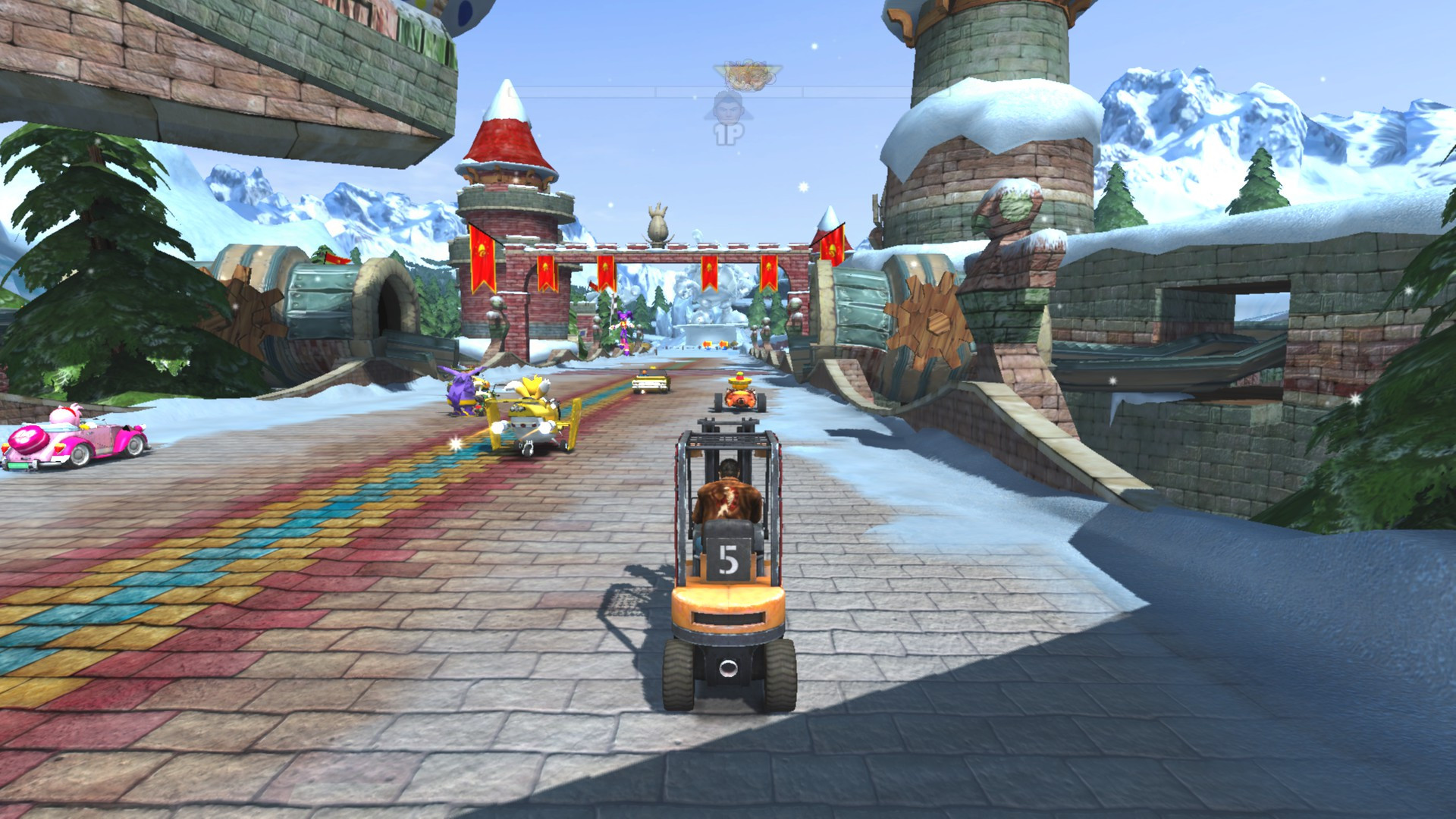 Ryo Forklift in Mission 3 Mod for Sonic & SEGA All-Stars Racing | S&ASR ...