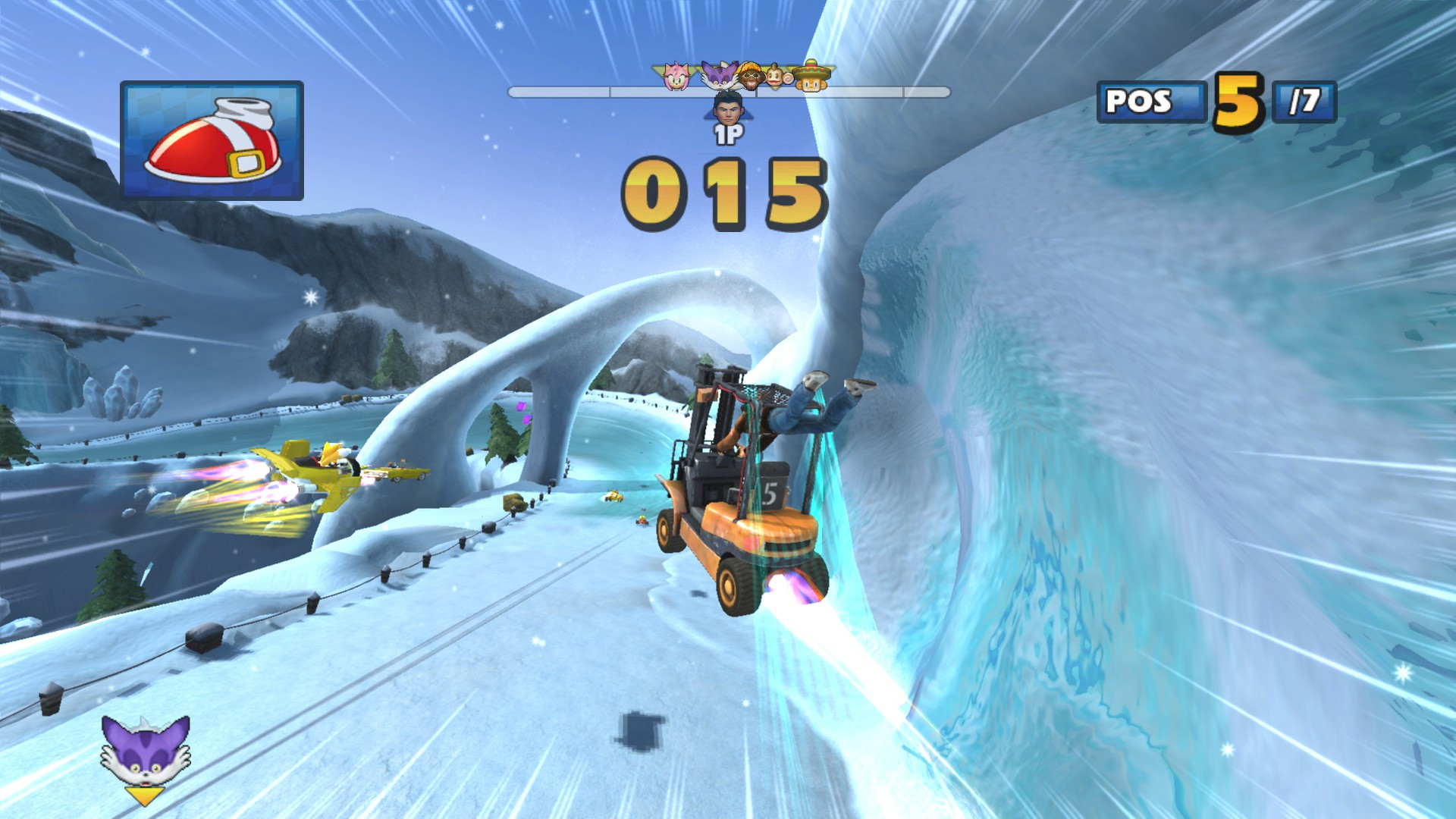 Ryo Forklift in Mission 3 Mod for Sonic & SEGA All-Stars Racing | S&ASR ...