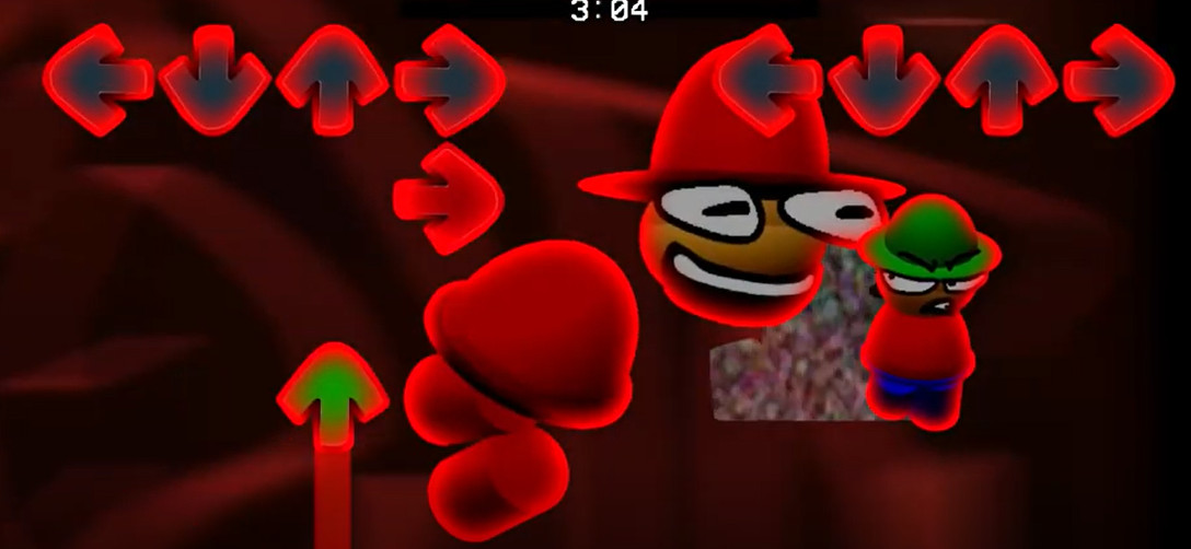 expunged confronts himself (cover/reskin) [Friday Night Funkin'] [Mods]