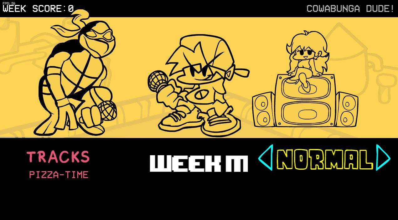 FNF VS MIKEY [tmnt] "Demo" Mod for Friday Night Funkin' | FNF Mods