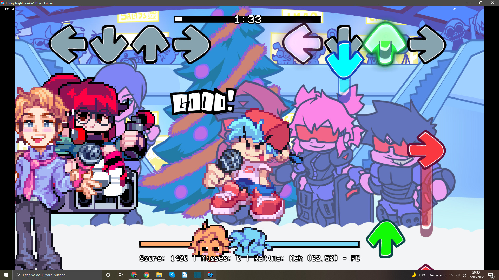 Starr gf over gf pixel Mod for Friday Night Funkin' | FNF Mods