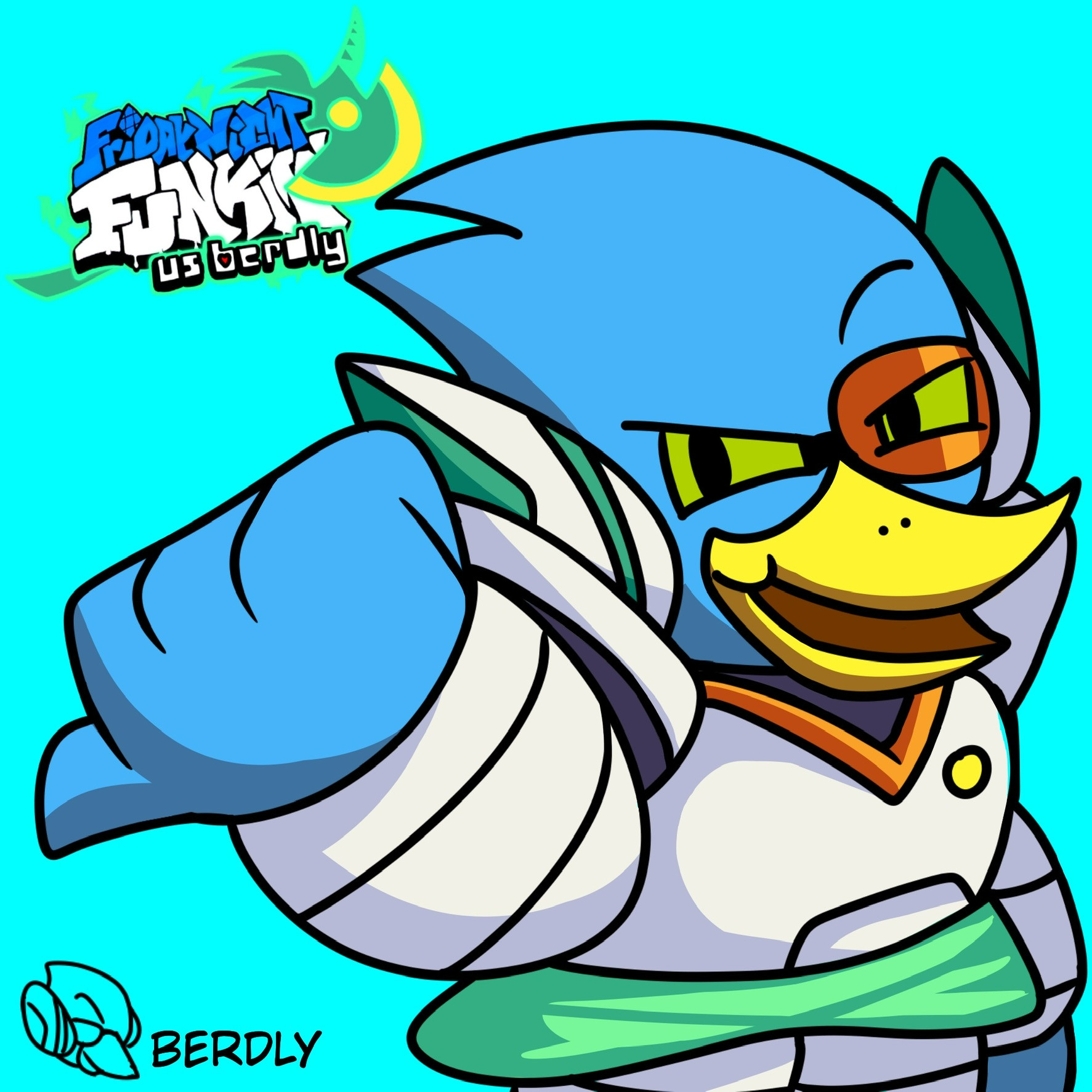 Vs Berdly Mod for Friday Night Funkin' | FNF Mods