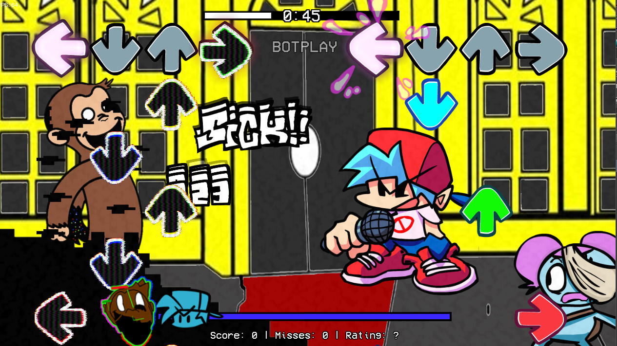 Vs George Glitch FNF Mod for Friday Night Funkin' | FNF Mods