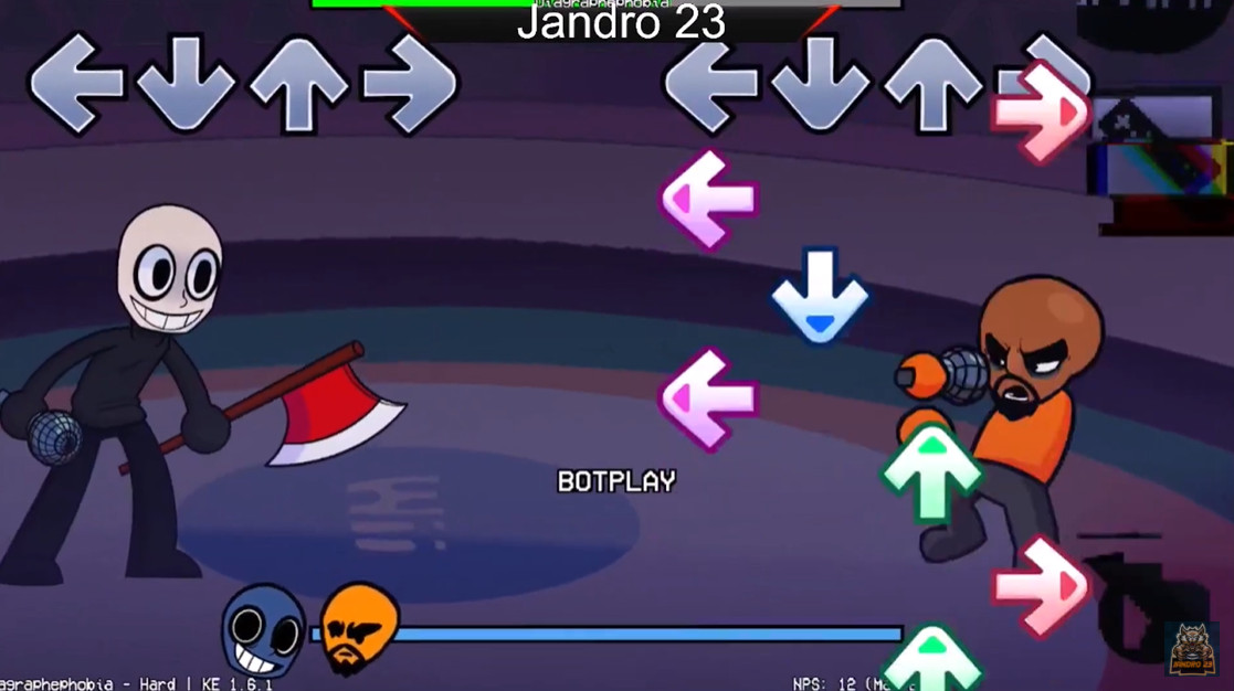 ETELED VS MATT [Boxing Match x Diagraphephobia] [Friday Night Funkin ...