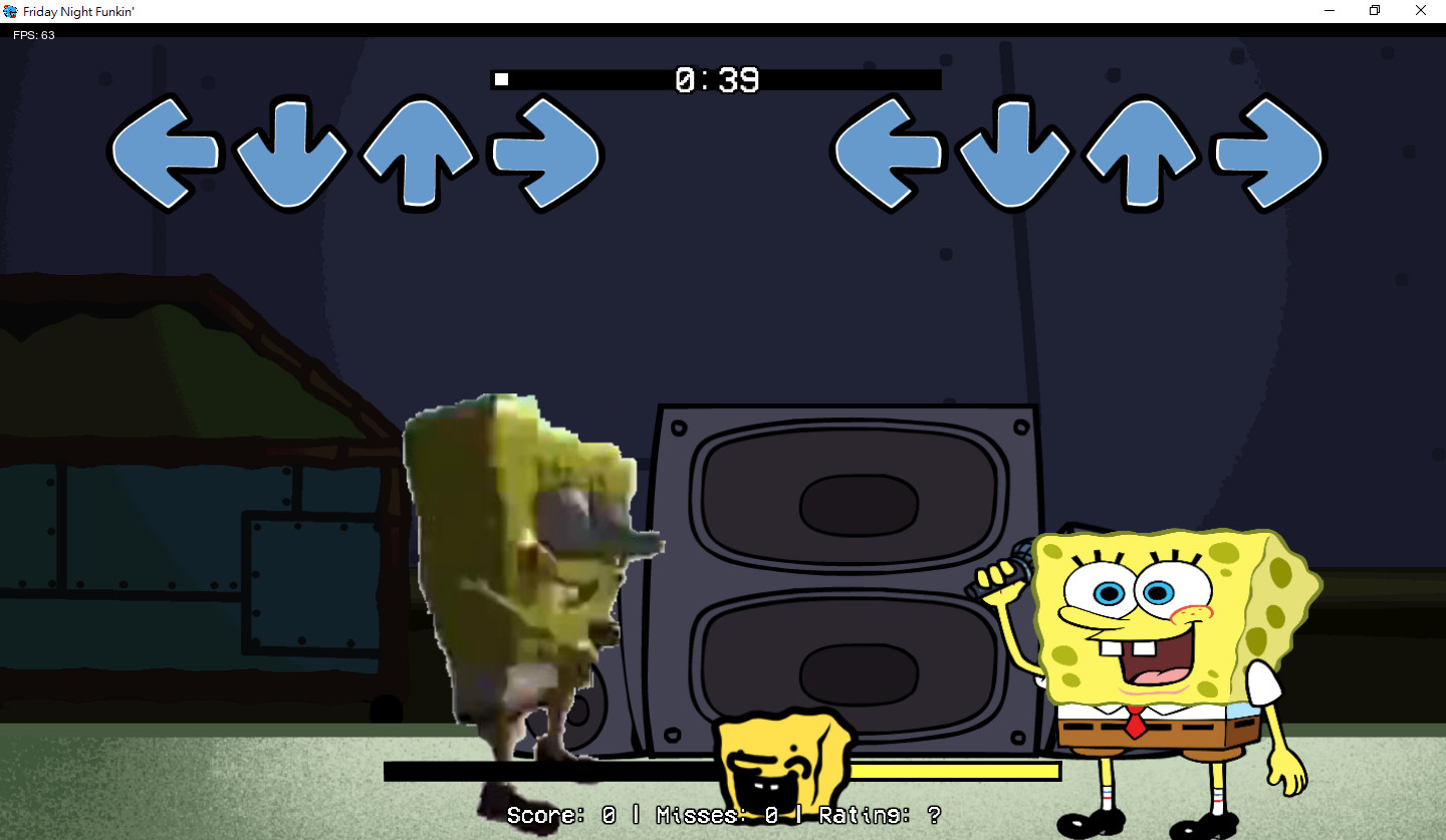 VS Spong Born Song Mod for Friday Night Funkin' | FNF Mods