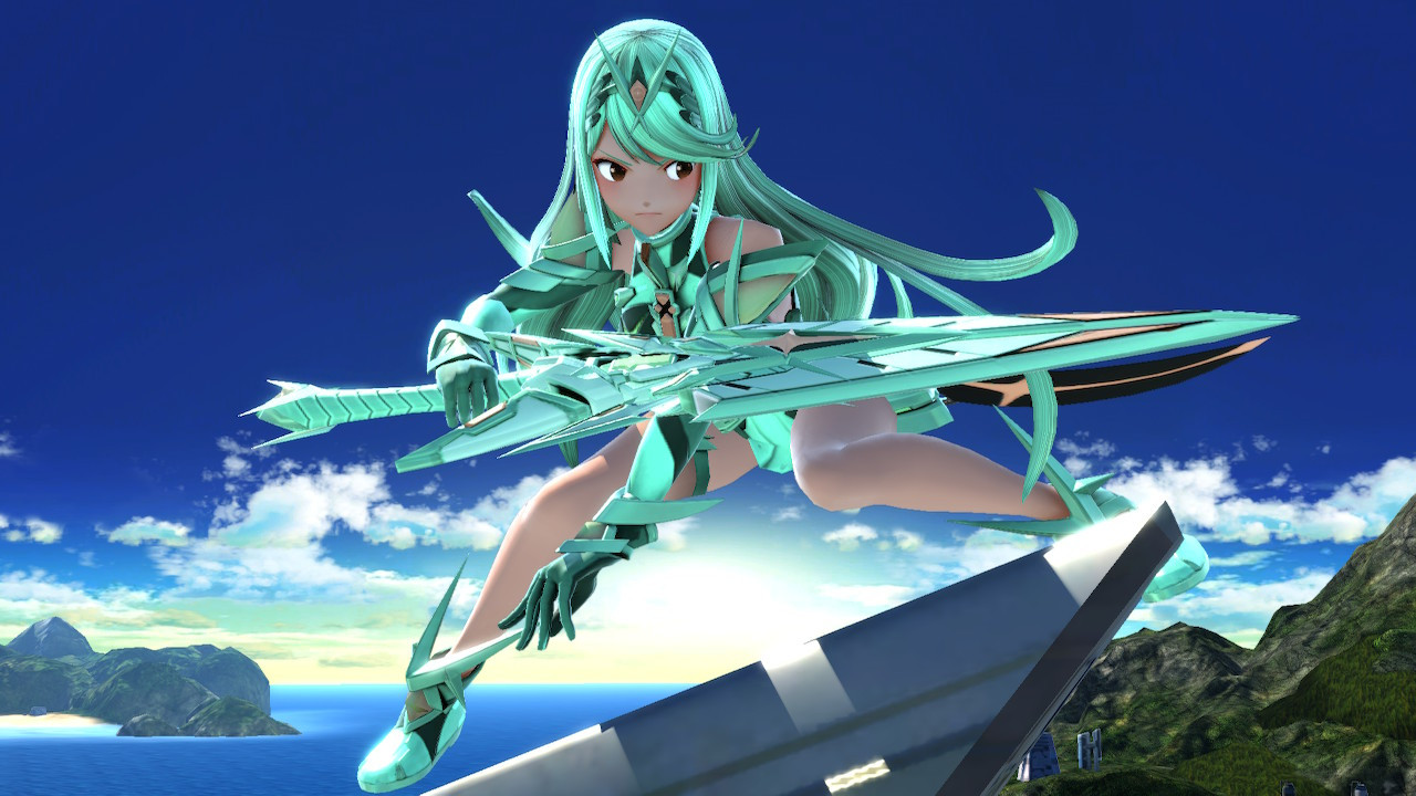 Mint Chocolate Chip Pyra & Mythra Mod for Super Smash Bros. Ultimate ...