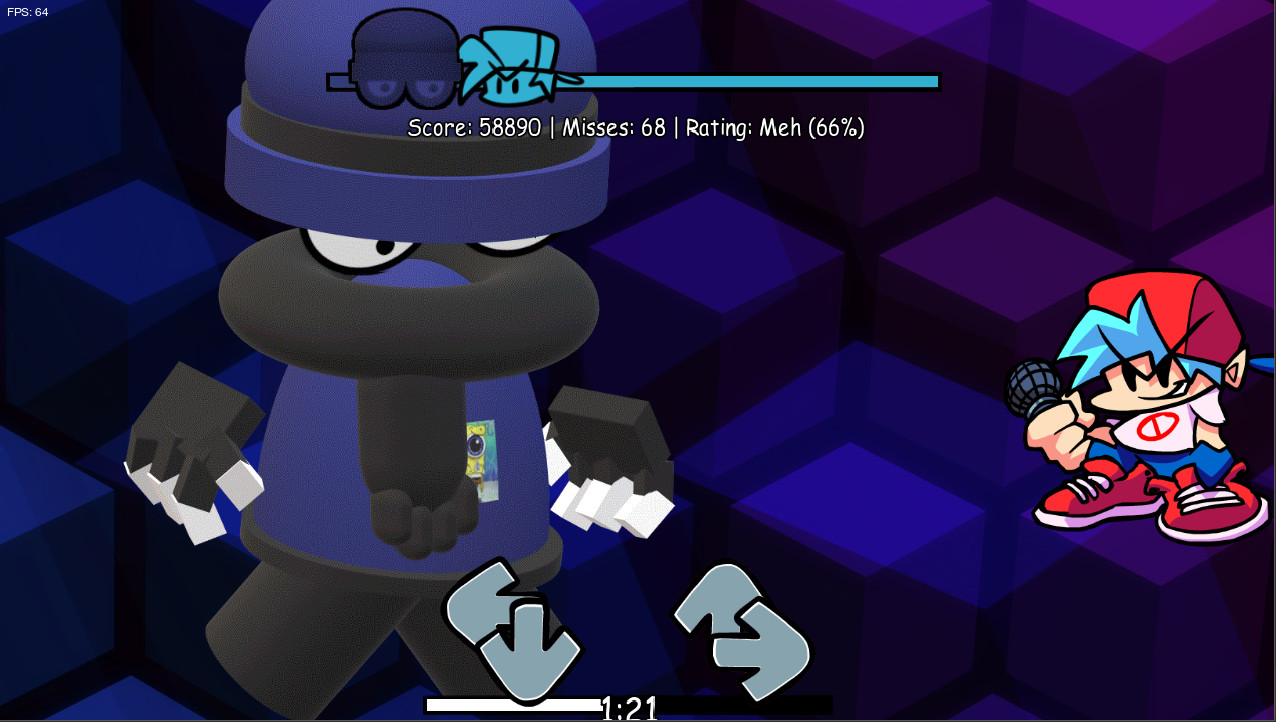 BamBob Over Disruption Bambi [Friday Night Funkin'] [Mods]