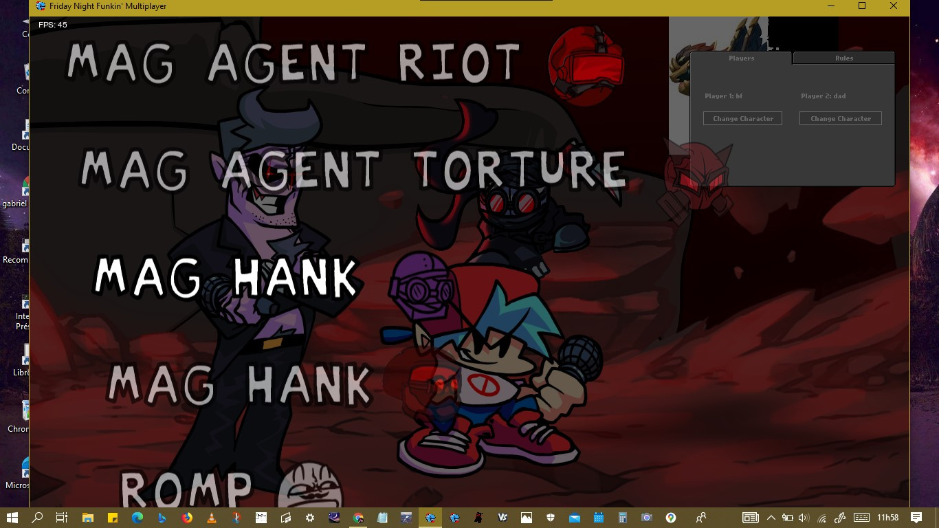 ultimate mag agent for multiplayer Mod for Friday Night Funkin' | FNF Mods