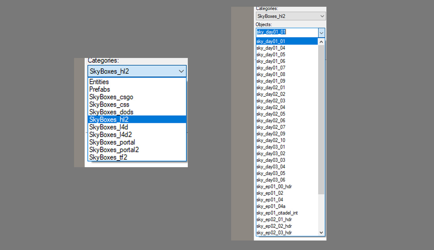 Valve Skyboxes Lights Presets [Source Engine] [Mods]