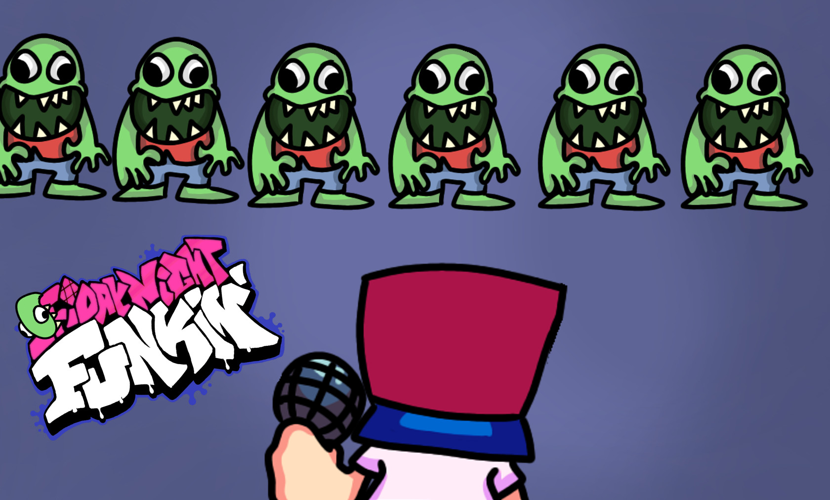 Friday Night Tsunami: Zombie Tsunami mod Mod for Friday Night Funkin ...