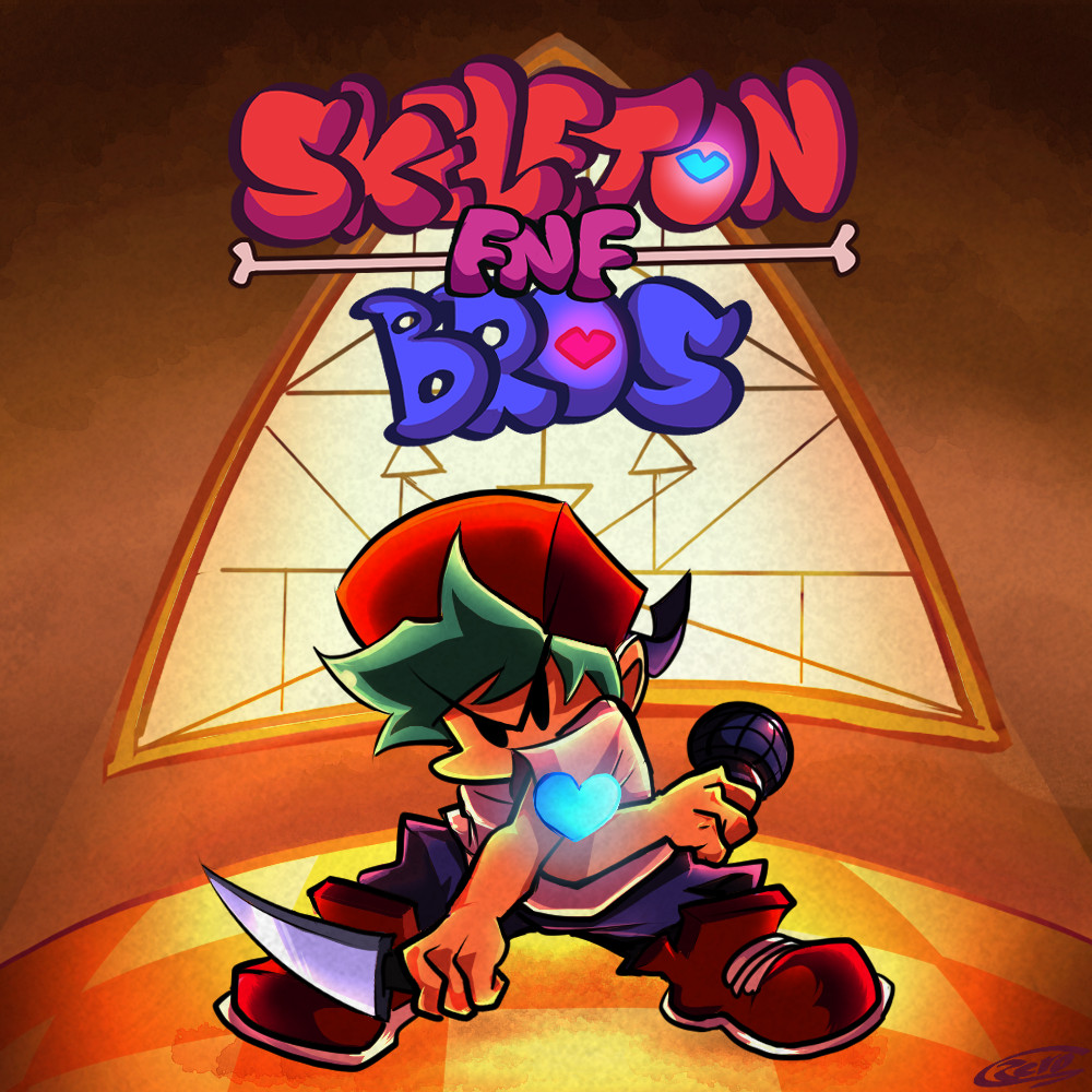 FNF' Skeleton Bros [CHAPTER 1] OLD Mod for Friday Night Funkin' | FNF Mods