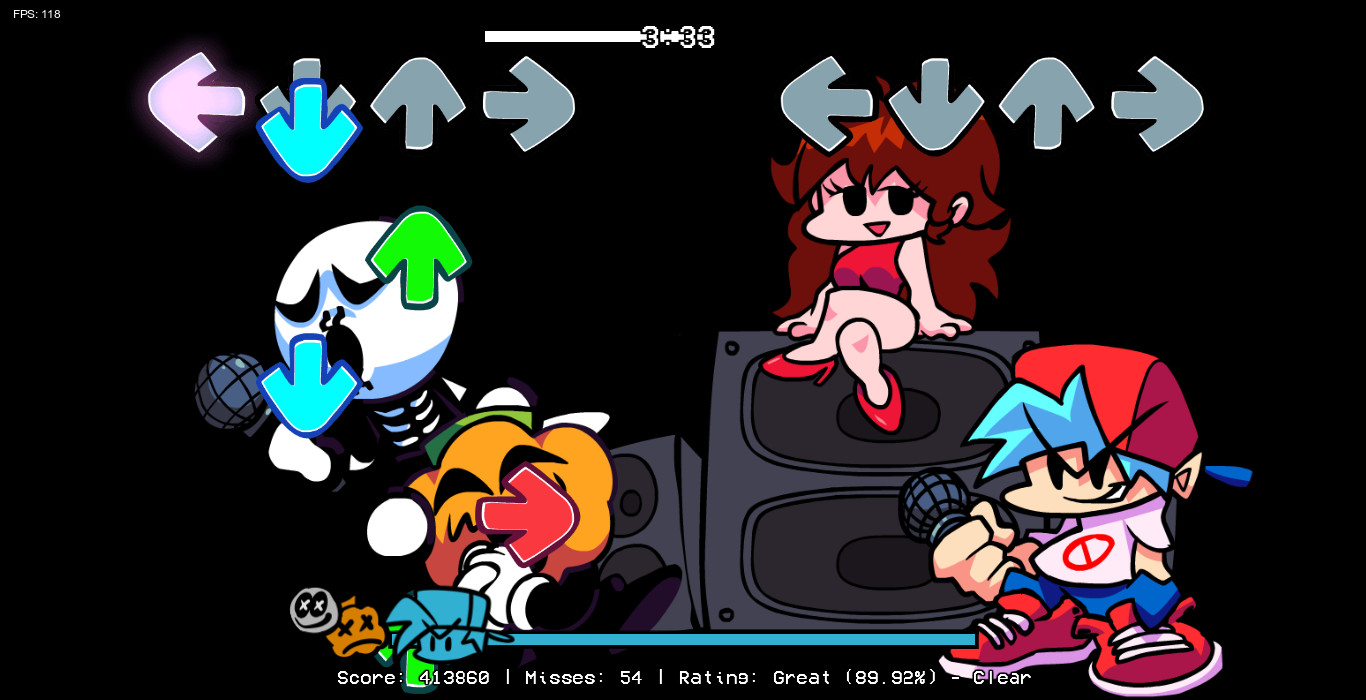 Friends-Trouble but BF faces Pico, Gf, Dad, Spooky Mod for Friday Night ...
