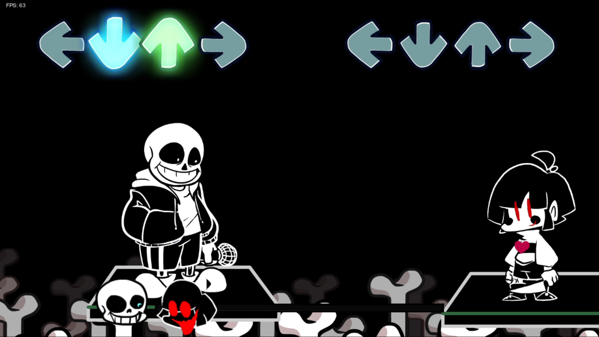 FNF' Skeleton Bros [CHAPTER 1] OLD Mod for Friday Night Funkin' | FNF Mods