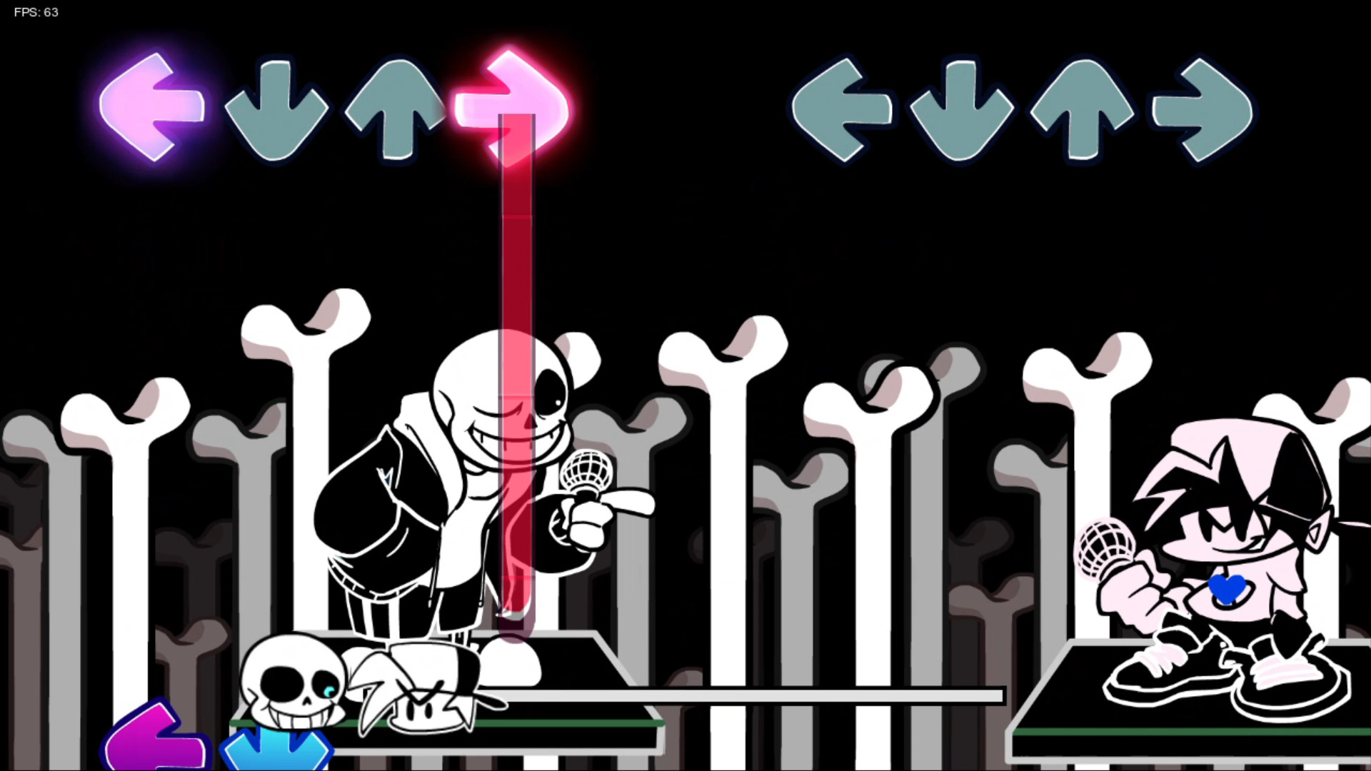 FNF' Skeleton Bros [CHAPTER 1] OLD Mod for Friday Night Funkin' | FNF Mods