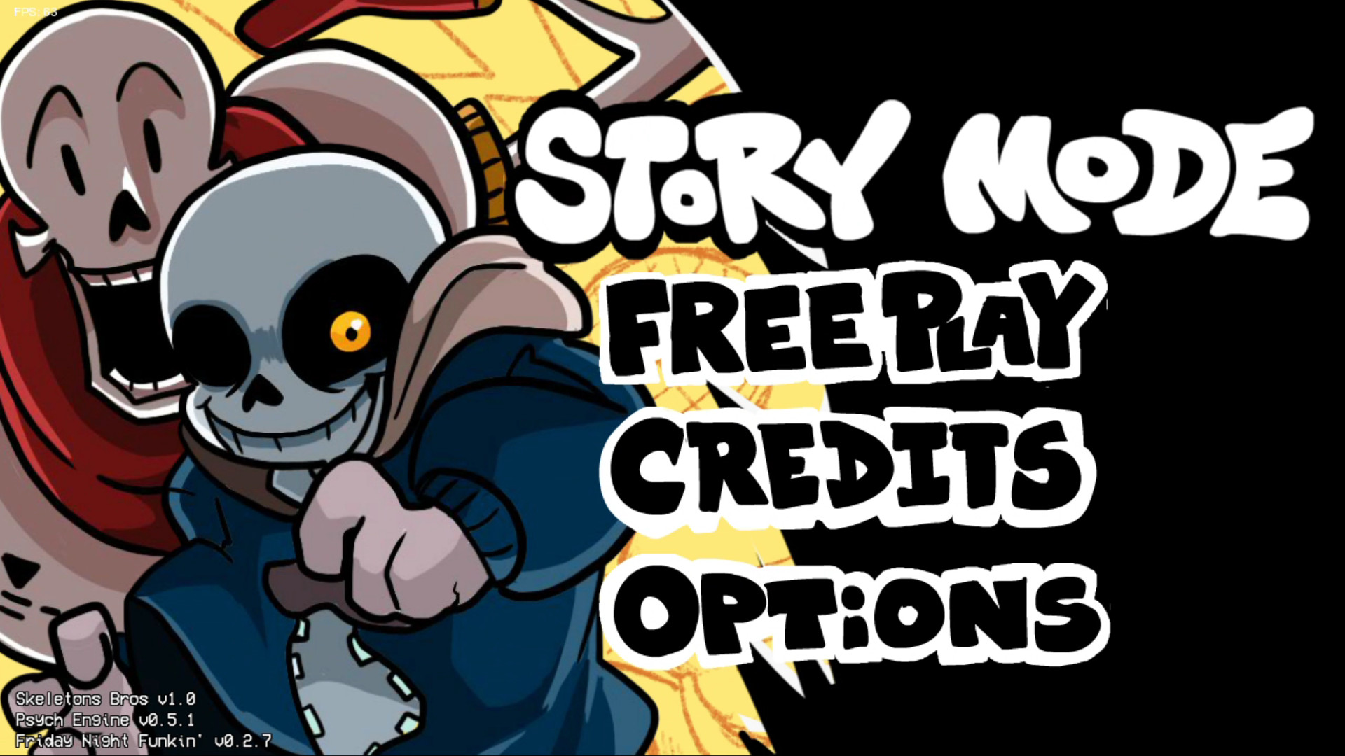 FNF' Skeleton Bros [CHAPTER 1] [Friday Night Funkin'] [Mods]