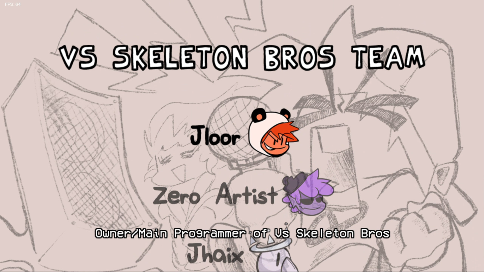 FNF' Skeleton Bros [CHAPTER 1] OLD Mod for Friday Night Funkin' | FNF Mods