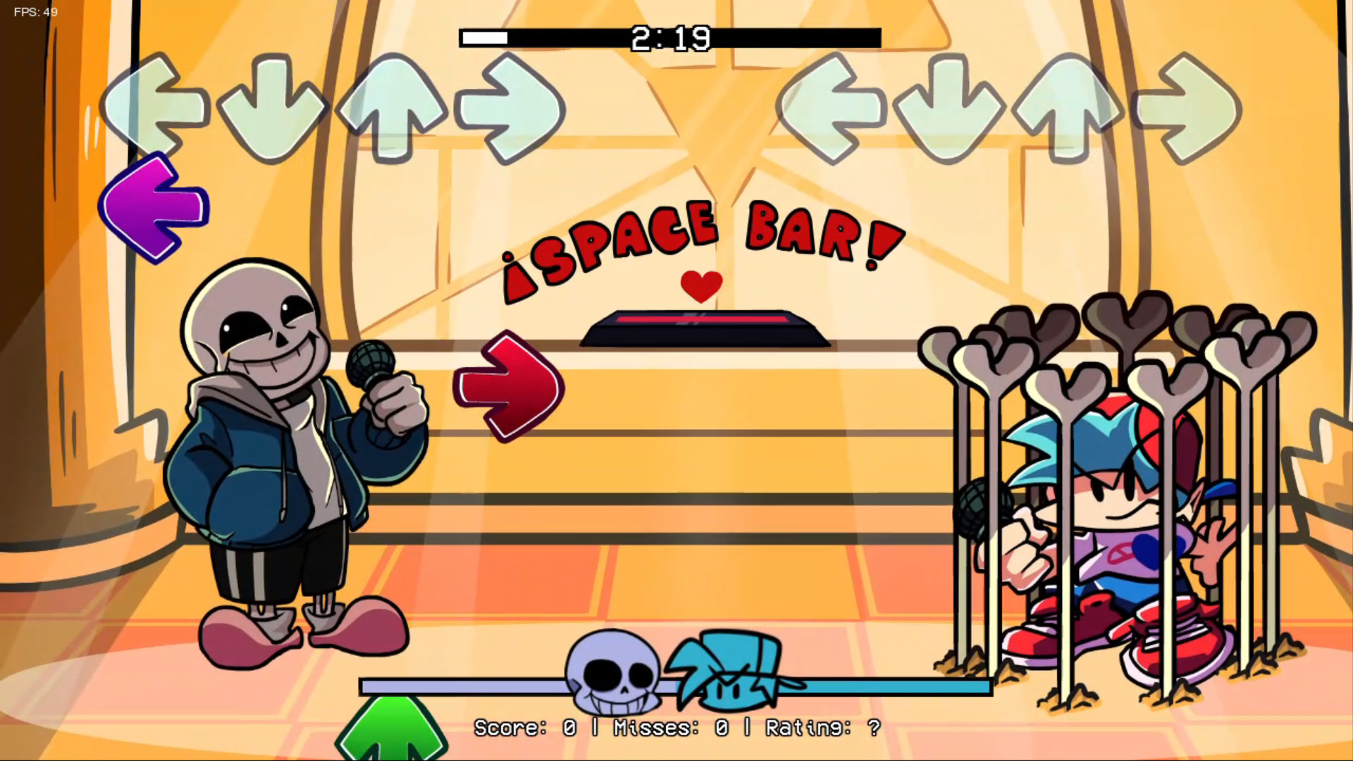 FNF' Skeleton Bros [CHAPTER 1] OLD Mod for Friday Night Funkin' | FNF Mods