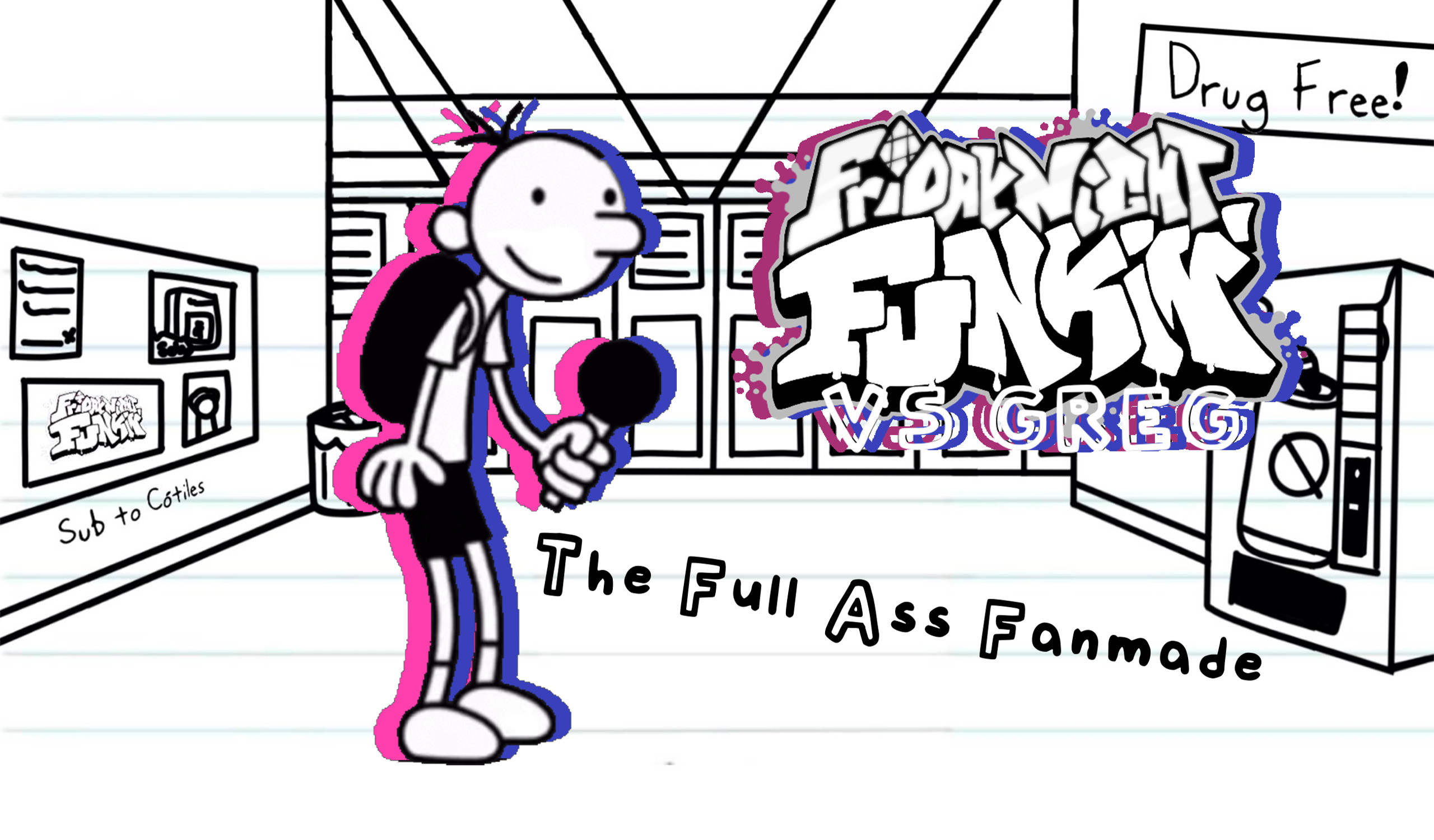 Vs Greg: TFAF [THE ROWLEY UPDATE] Mod for Friday Night Funkin' | FNF Mods
