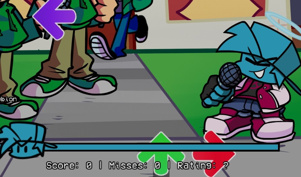 Playbe bf minus (RetroSpecter) Mod for Friday Night Funkin' | FNF Mods