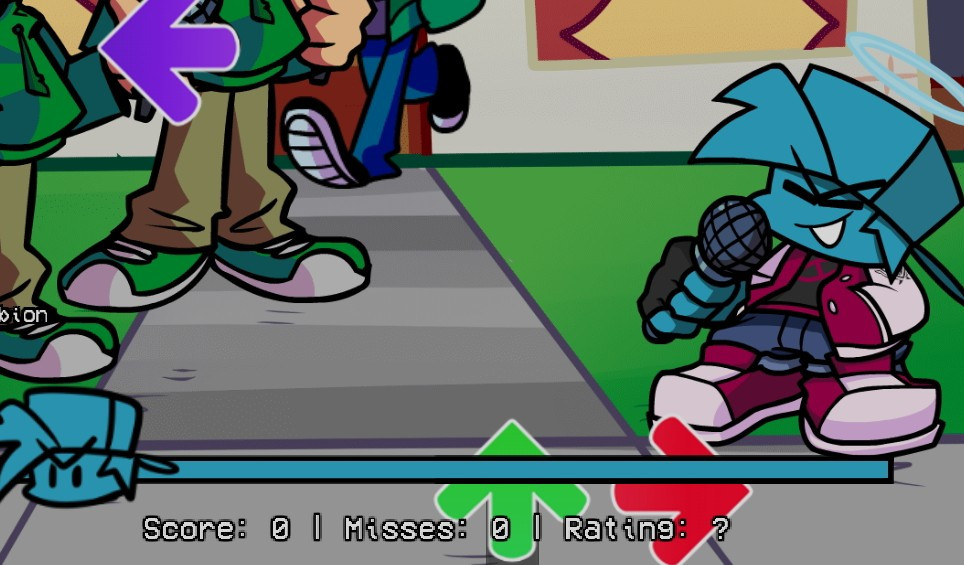 Playbe bf minus (RetroSpecter) Mod for Friday Night Funkin' | FNF Mods