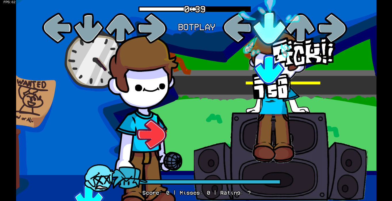 Nonsense over girlfriend Mod for Friday Night Funkin' | FNF Mods
