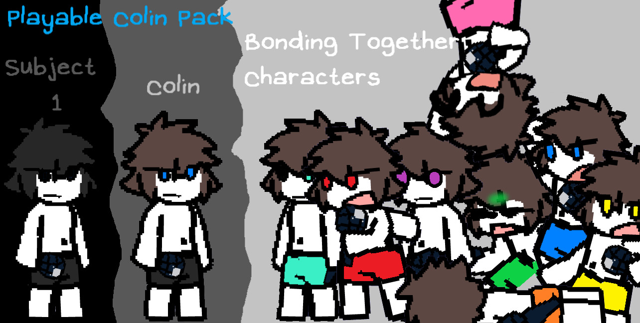 Playable Colin Pack Mod for Friday Night Funkin' | FNF Mods