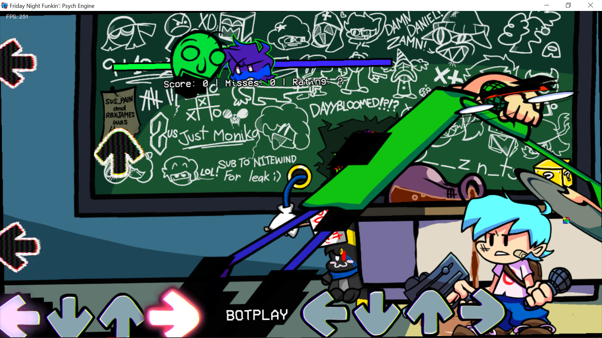 Baldi Sings Corrupted Hero Mod for Friday Night Funkin' | FNF Mods