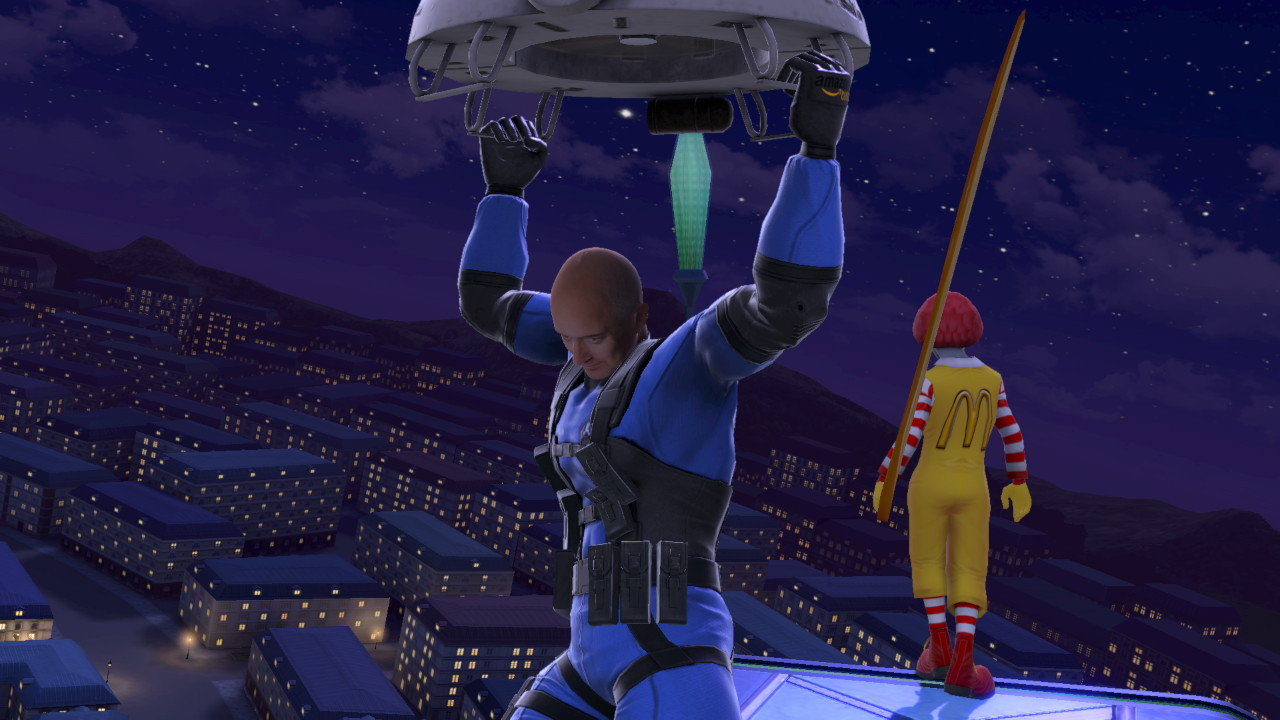 Jeff Bezos Mod for Super Smash Bros. Ultimate | SSBU Mods