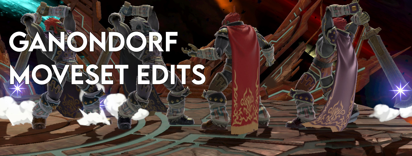Ganondorf Moveset Edits Mod for Super Smash Bros. Ultimate | SSBU Mods