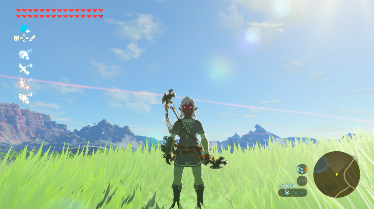 Alternate Dark Set Mod for The Legend of Zelda: Breath of the Wild ...