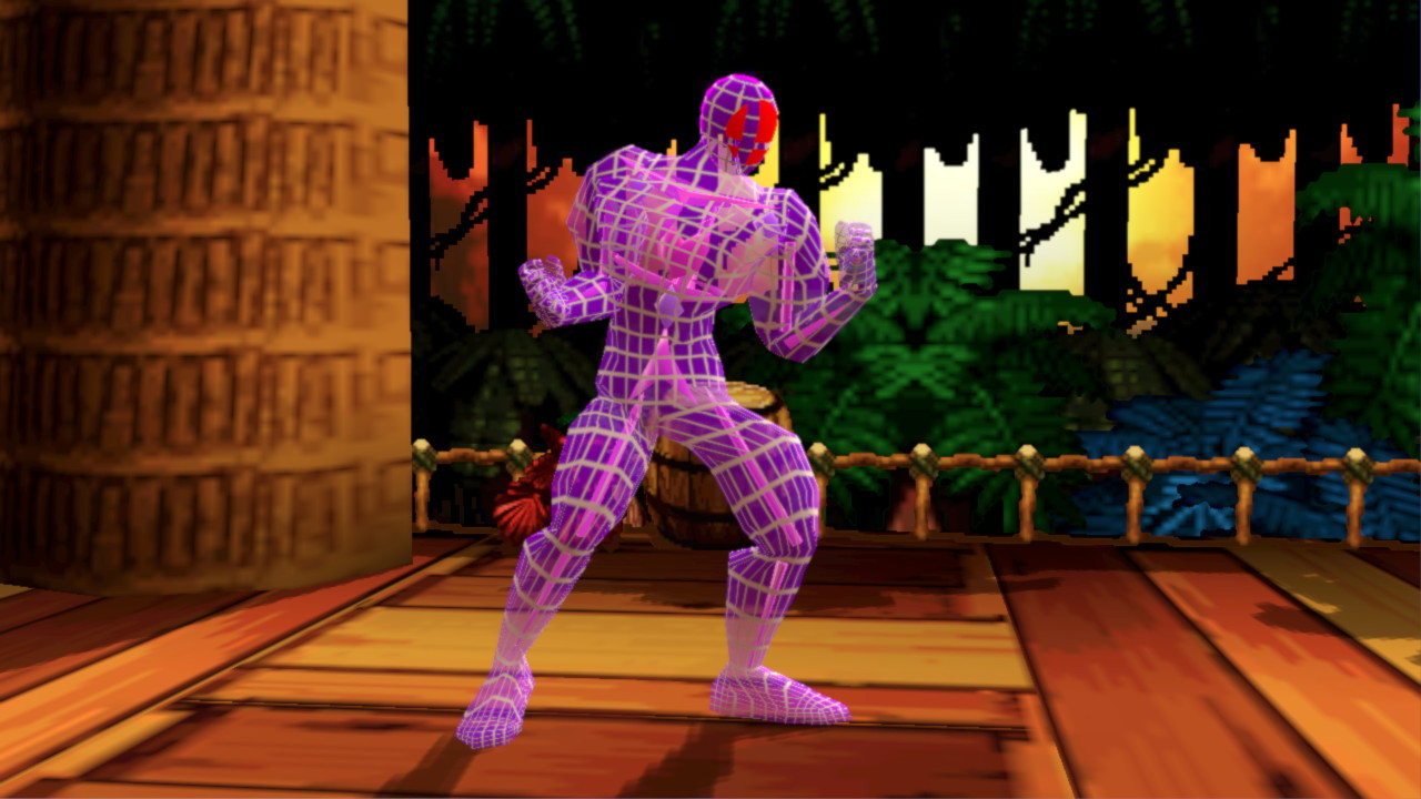 Male Fighting Wireframe (Melee) Mod for Super Smash Bros. Ultimate ...