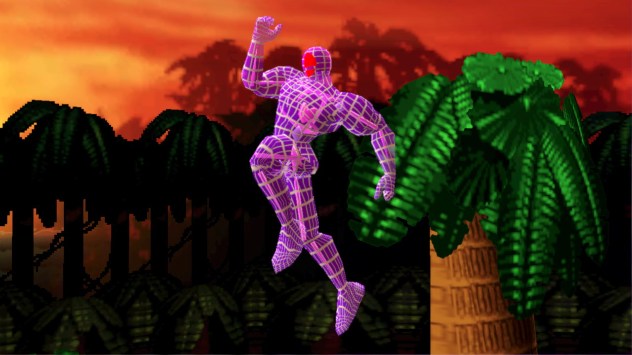 Male Fighting Wireframe (Melee) Mod for Super Smash Bros. Ultimate ...